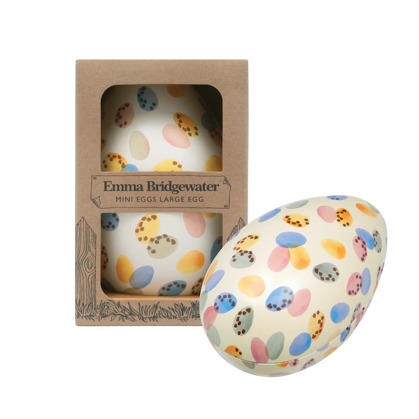Emma Bridgewater - Large Mini Eggs Openable Tin Egg – The Flower Crate