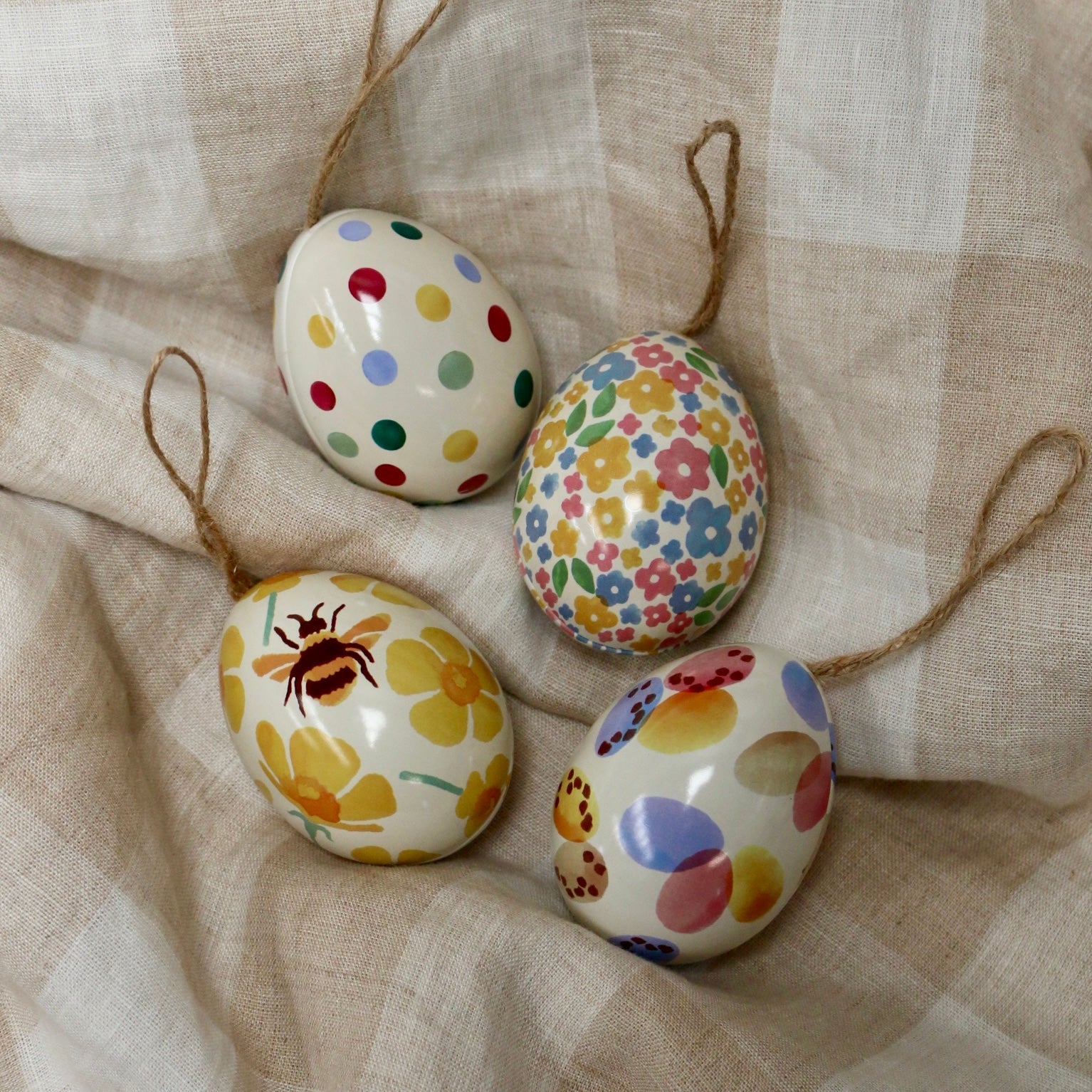 Emma Bridgewater - Mini Openable Tin Eggs – The Flower Crate