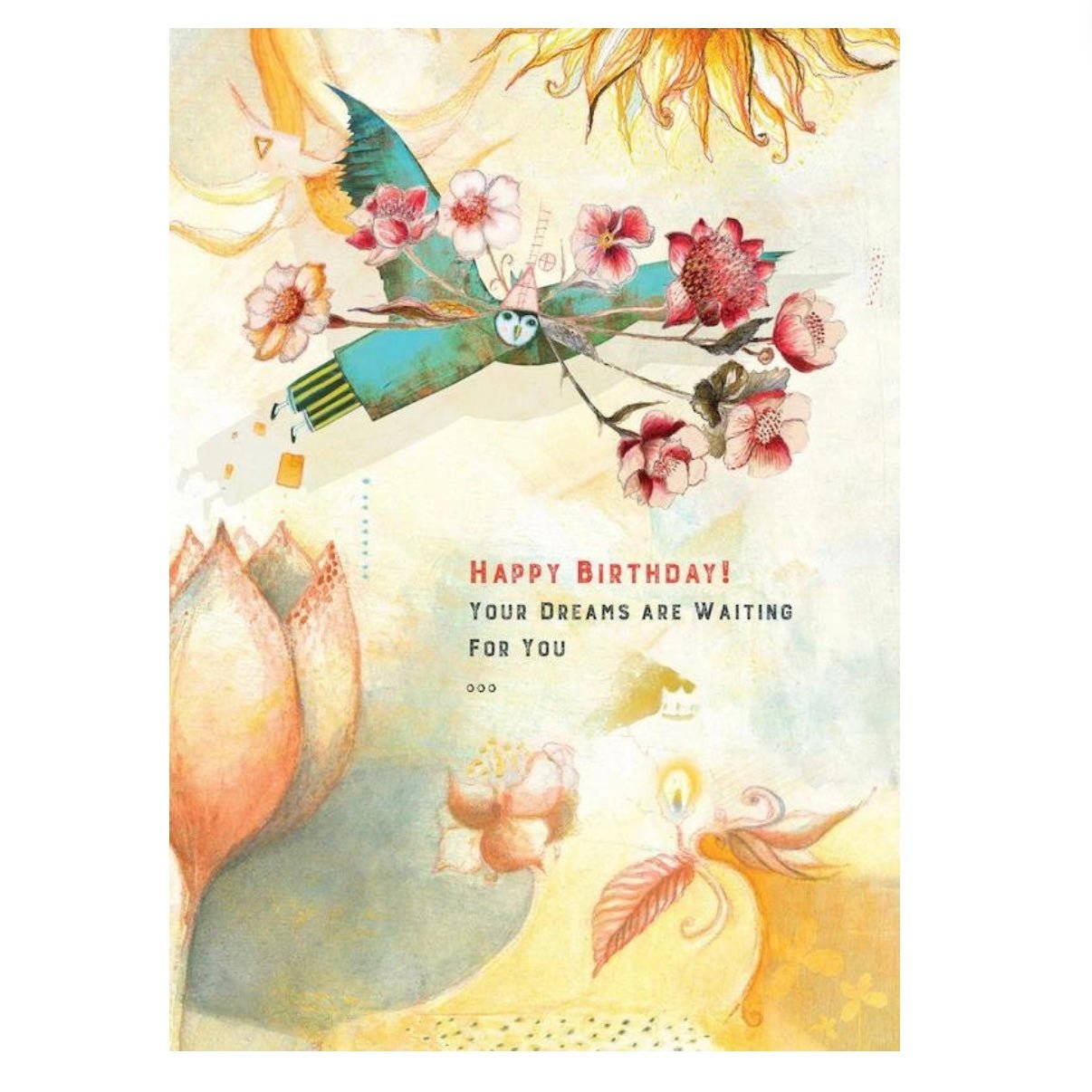 Sacred Bee Happy Birthday Cards - The Flower Crate
