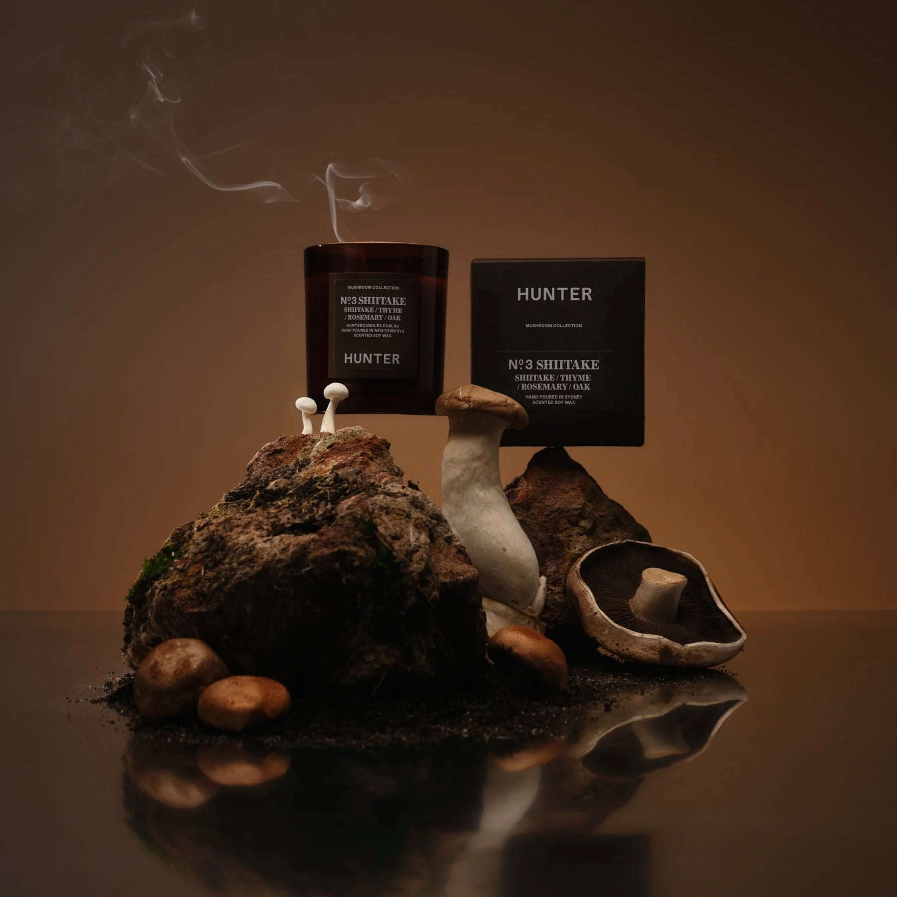 Hunter Candles - No.3 Shiitake - The Flower Crate