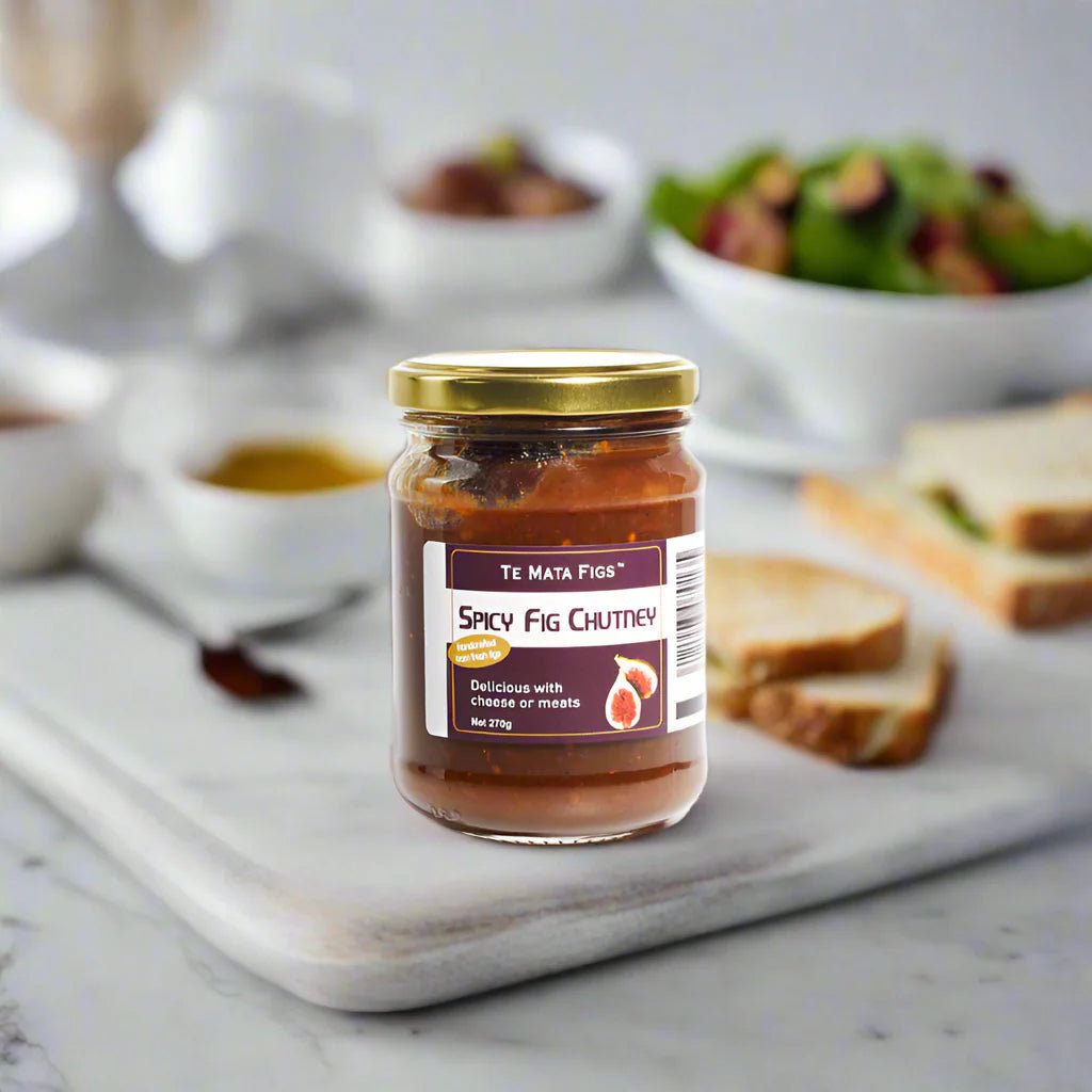 Te Mata Figs - Spicy Chutney – The Flower Crate