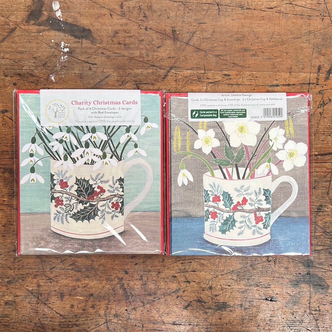 Charity Christmas Cards - Debbie George Card Pack - The Flower Crate